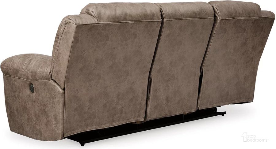Stoneland Power Reclining Sofa In Fossil by Ashley Furniture ...