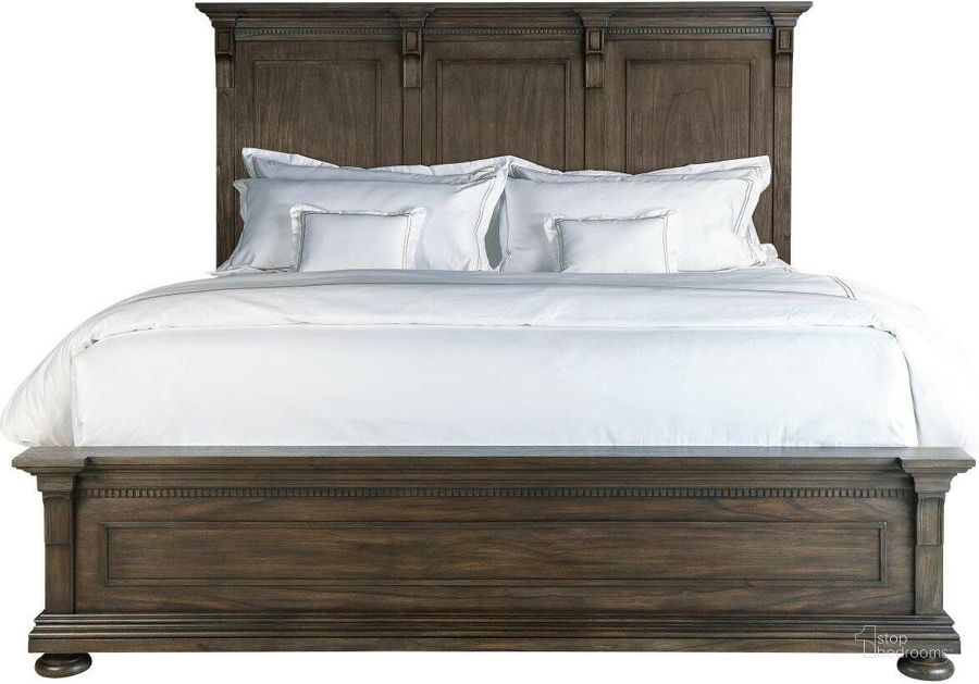 Wellington Estates Java Bedroom King Panel Bed by Hekman | 1StopBedrooms