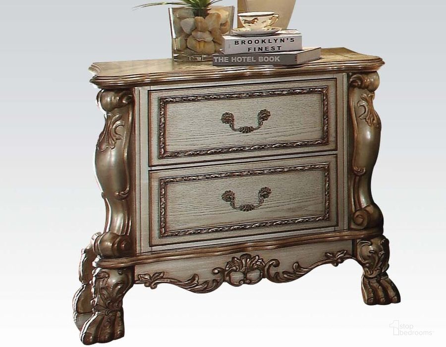 Acme Dresden 2-Drawer Nightstand | 1StopBedrooms