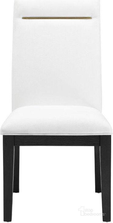 Yves White 8Pc Dining Set by Steve Silver | 1StopBedrooms