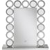Aghes Rectangular Table Mirror with LED Lighting In Mirror by Coaster ...