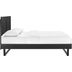 Alana Queen Wood Platform Bed With Angular Frame MOD-6378-BLK by Modway ...