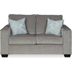 Altari Loveseat In Alloy by Ashley Furniture | 1StopBedrooms