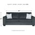Altari Queen Sofa Sleeper In Slate by Ashley Furniture | 1StopBedrooms