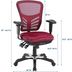 Articulate Mesh Office Chair In Red by Modway | 1StopBedrooms
