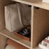 Aspen Post Storage Cabinet In Prime Oak by Sauder | 1StopBedrooms