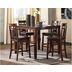 Bennox Brown 5 Piece Counter Height Dining Room Set by Ashley Furniture ...