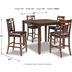 Bennox Brown 5 Piece Counter Height Dining Room Set by Ashley Furniture ...