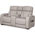 Boyington Power Reclining Loveseat with Console In Gray by Ashley Furniture | 1StopBedrooms
