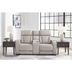Boyington Power Reclining Loveseat with Console In Gray by Ashley Furniture | 1StopBedrooms