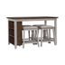 Brook Creek Two Tone 5 Pc Counter Set by Liberty | 1StopBedrooms