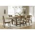 Cabalynn Light Brown Extendable Dining Room Set by Ashley Furniture ...