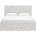 Cayboni King Panel Bed In Washed White by Ashley Furniture | 1StopBedrooms