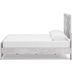 Cayboni King Panel Bed In Washed White by Ashley Furniture | 1StopBedrooms
