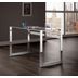 Chrome Writing Desk by Coaster | 1StopBedrooms