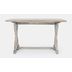 Fairview Herringbone Distressed Acacia Sofa Table In Ash by Jofran | 1StopBedrooms