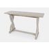 Fairview Herringbone Distressed Acacia Sofa Table In Ash by Jofran | 1StopBedrooms