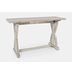Fairview Herringbone Distressed Acacia Sofa Table In Ash by Jofran | 1StopBedrooms