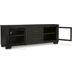 Galliden 80 Inch TV Stand In Black by Ashley Furniture | 1StopBedrooms