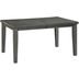 Hallanden Gray Rectangular Extendable Dining Room Set by Ashley ...