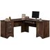 Harbor View Corner Computer Desk In Curado Cherry by Sauder | 1StopBedrooms