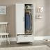Homeplus Storage Cabinet Wardrobe In Soft White by Sauder | 1StopBedrooms