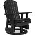 Hyland wave Outdoor Swivel Glider Chair In Black by Ashley Furniture ...