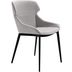Kenna Gray Dining Upholstered Side Chair by Armen Living | 1StopBedrooms