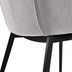 Kenna Gray Dining Upholstered Side Chair by Armen Living | 1StopBedrooms