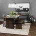 Ledger Ii Live-Edge Wooden Brown Console Table by Mercana | 1StopBedrooms