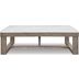 Loyaska Brown And Ivory Rectangular Cocktail Table by Ashley Furniture ...