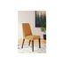 Lyncott Mustard And Brown Dining Upholstered Side Chair Set Of 2 by ...