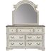 Magnolia Manor Antique White Mirror by Liberty | 1StopBedrooms