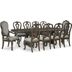 Maylee Dark Brown Extendable Dining Room Set by Ashley Furniture ...