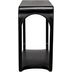 Milena Console In Hand Rubbed Black by Noir | 1StopBedrooms