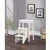 Niko Folding 24 Inch Step Stool In White by Boraam Industries ...