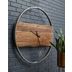 Panchali Brown/Silver Finish Wall Clock by Ashley Furniture | 1StopBedrooms