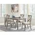 Parellen Gray Dining Table by Ashley Furniture | 1StopBedrooms