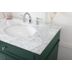 Park Avenue 72 Inch Double Bathroom Vanity In Green by Elegant Lighting ...
