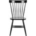 Parker Black 17 Inch Spindle Dining Chair Set of 2 by Safavieh ...