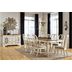 Realyn White Extendable Rectangular Dining Table by Ashley Furniture ...