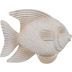 Resin 10 Inch Fish Figurine In Whitewash by Sagebrook | 1StopBedrooms