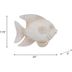 Resin 10 Inch Fish Figurine In Whitewash by Sagebrook | 1StopBedrooms