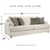 Soletren Living Room Set In Stone by Ashley Furniture | 1StopBedrooms