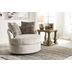 Soletren Swivel Accent Chair In Stone by Ashley Furniture | 1StopBedrooms