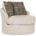 Soletren Swivel Accent Chair In Stone by Ashley Furniture | 1StopBedrooms
