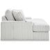 Stupendous Oversized Chaise In Alloy by Ashley Furniture | 1StopBedrooms