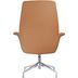 Summit Office Chair In Faux Leather and Aluminum Frame with Adjustable ...