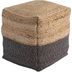 Sweed Valley Natural And Black Pouf by Ashley Furniture | 1StopBedrooms