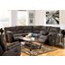 Tambo 2-Piece Reclining Sectional In Pewter by Ashley Furniture ...